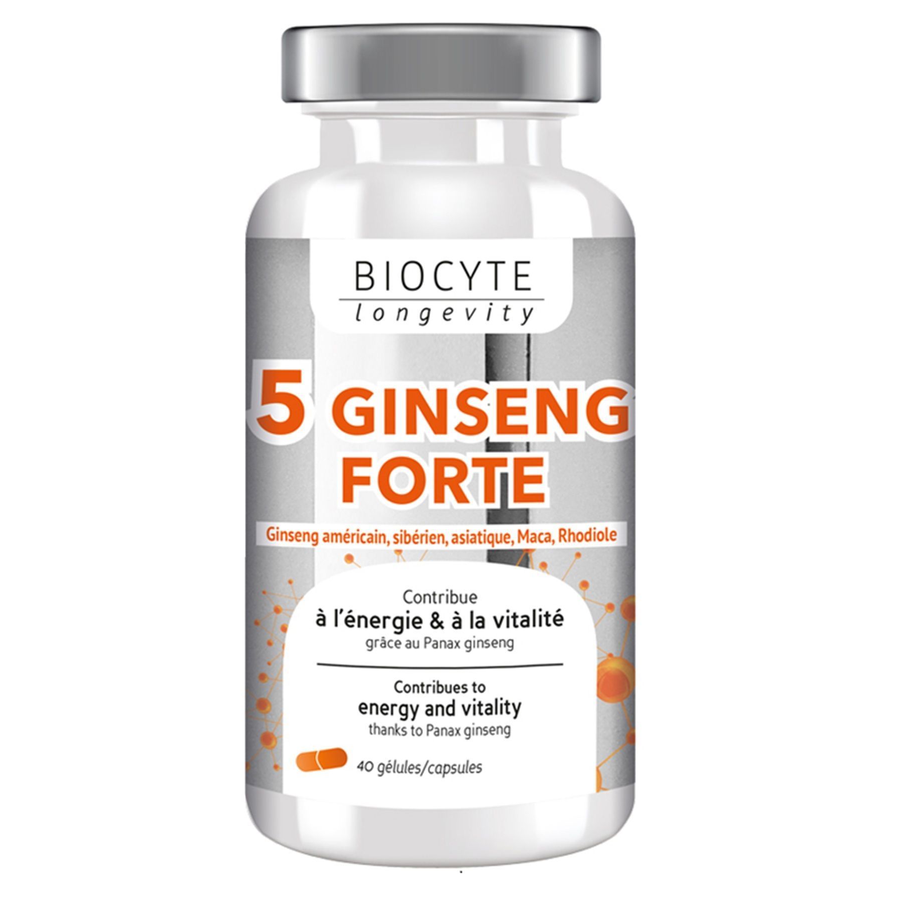 Biocyte 5 Ginseng Forte Food Supplement Helps improve memory ...
