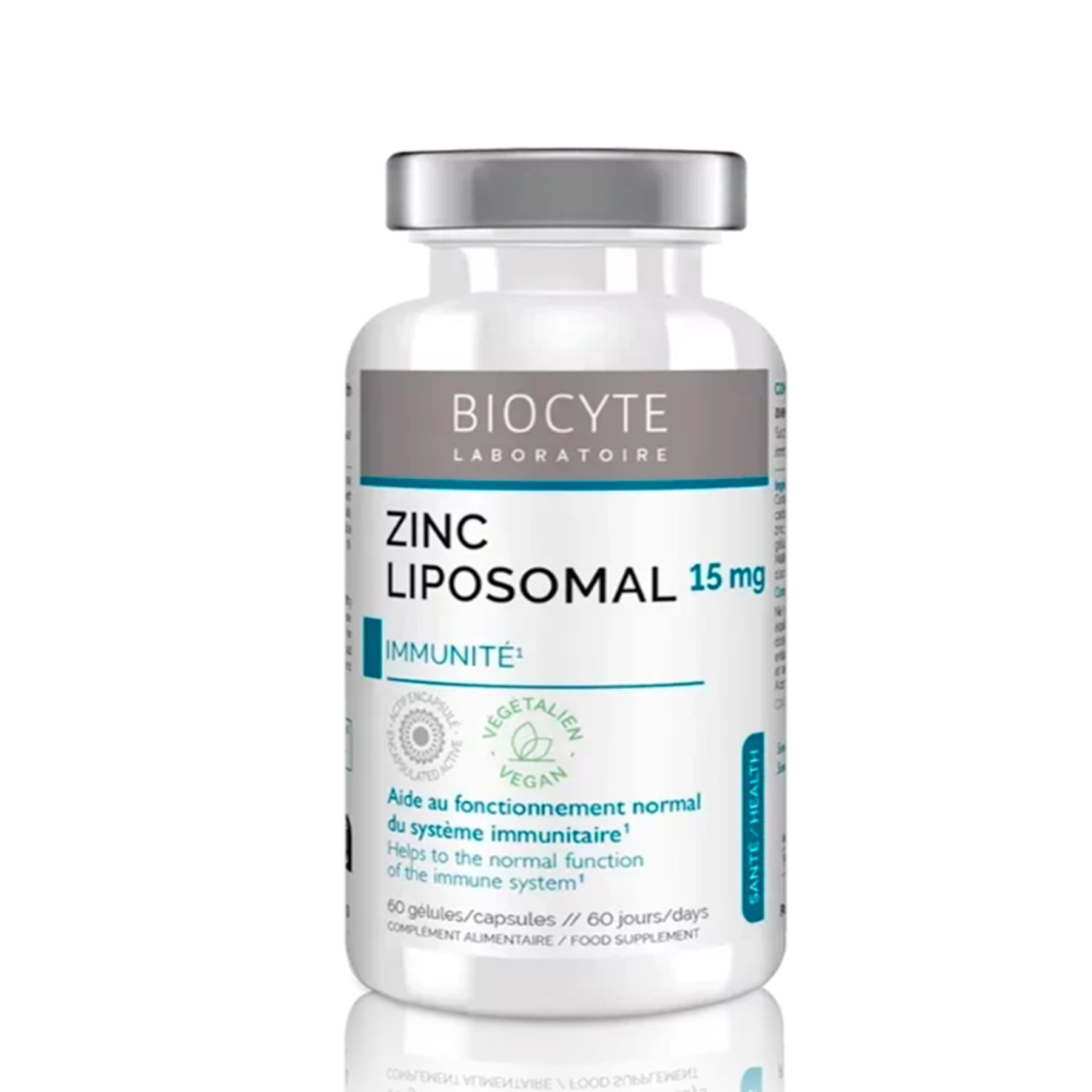 Dietary supplement Biocyte ZINC LIPOSOMAL new 60 capsules - BRAZIL-PROF ...