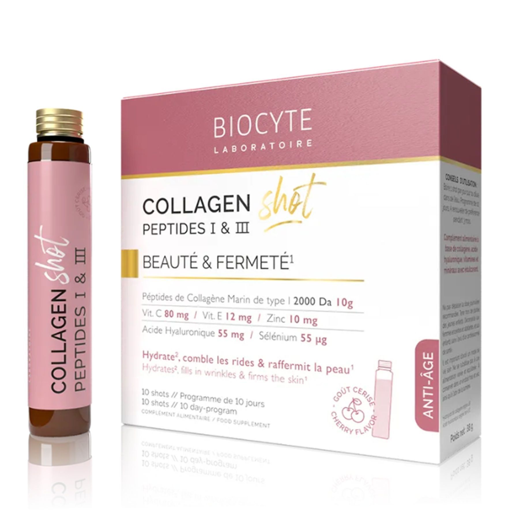 Biocyte Collagen Shot dietary supplement in the form of a collagen ...