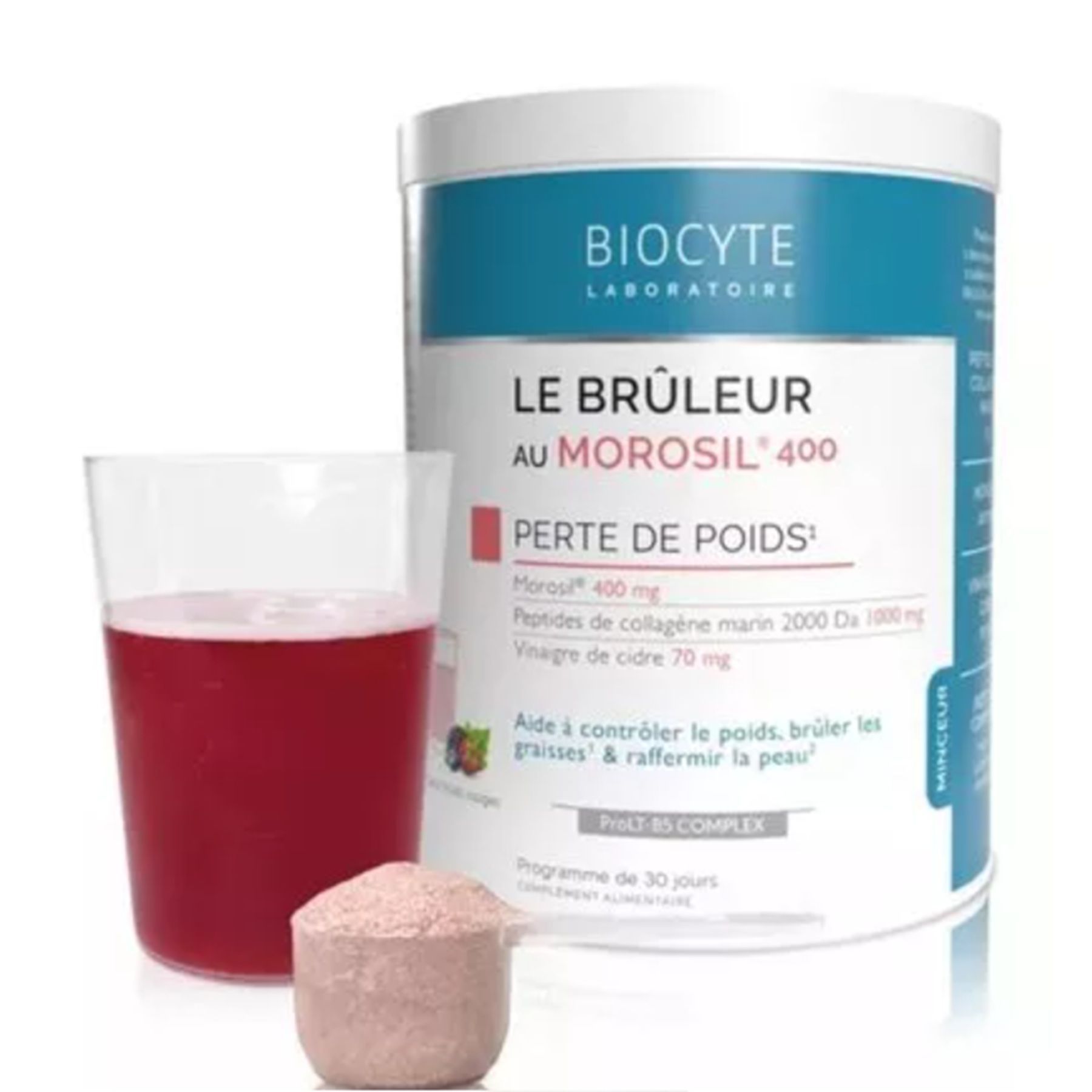 Dietary supplement Biocyte Le Bruleur Au Morosil Weight loss and skin ...